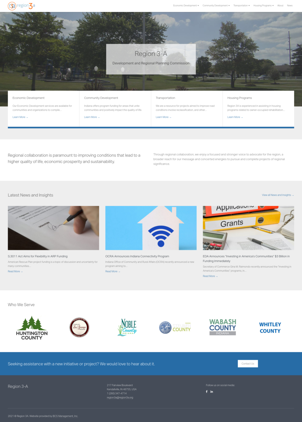 Website Development - BCS Management, Inc. | Northeast Indiana